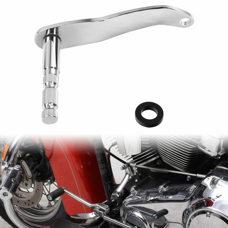 Motorcycle Chrome Gear Shifter Shift Rod Lever Arm For Harley Softail ...