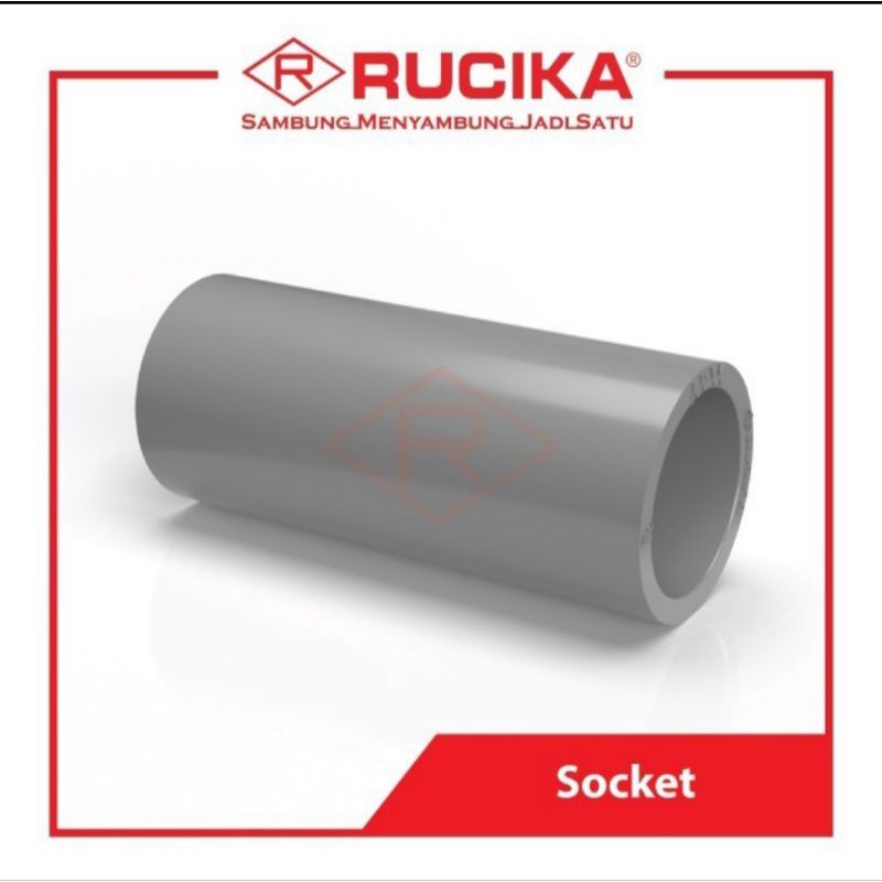 Sok / Socket 1/2" - 1 1/2" Inch PVC RUCIKA / Fitting / Socket PVAC ...