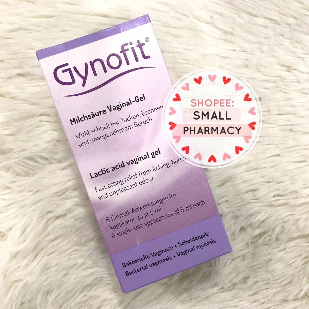 Gynofit Lactic Acid Vaginal Gel 6 X 5ml 037308 | Shopee Malaysia