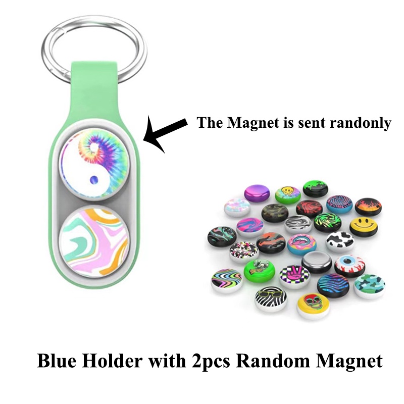 PopPuck Fidget Decompression Fidget Toy Series Elastic Pop up Magnet ...