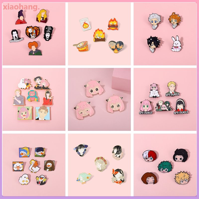 2~7Pcs/Set Anime SPY×FAMILY Yor Forger Twilight Enamel Pin Cartoon Duck ...