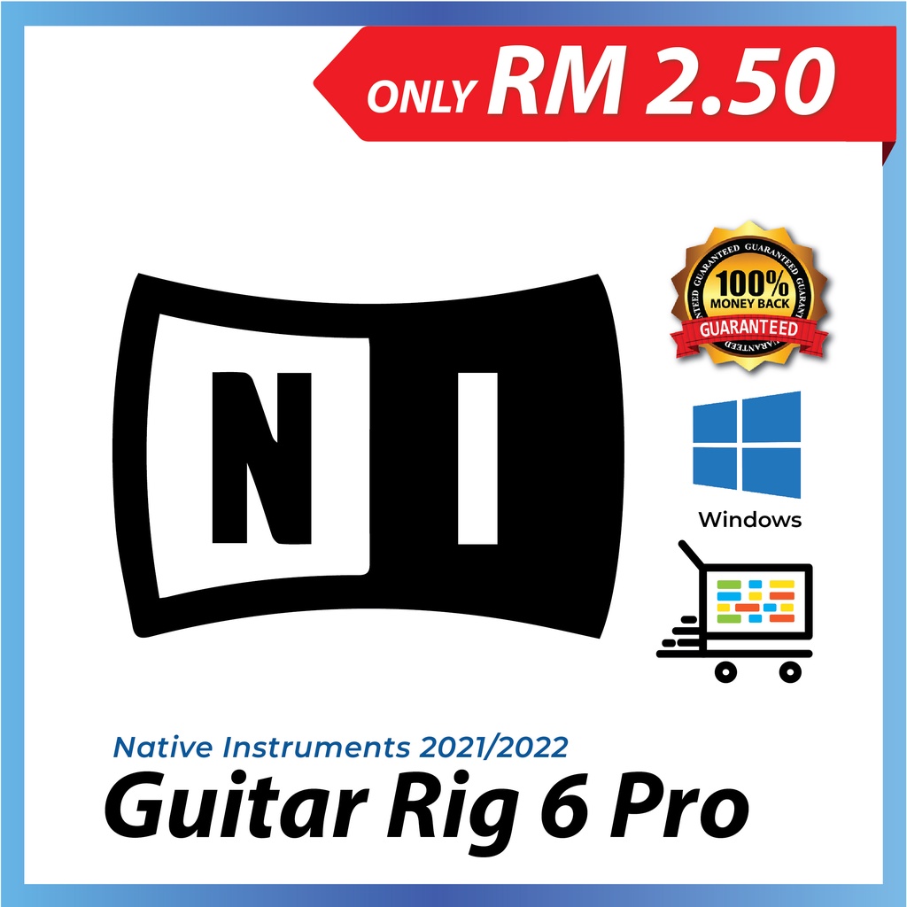 Native Instruments Guitar Rig 6 Pro for windows/Mac [LIFETIME & FULL ...