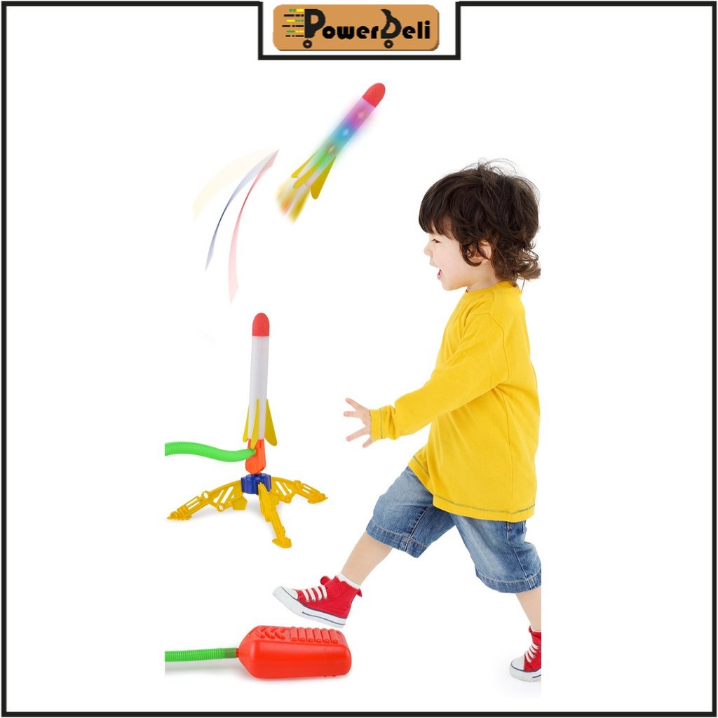 POWERBELI Outdoor Skyrocket Flying Blaster Rocket Launcher Air Rocket ...