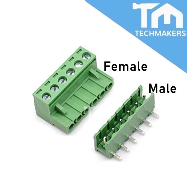 Pluggable Terminal Block Right Angle PCB Mount 3.81mm 5.08mm (also for ...