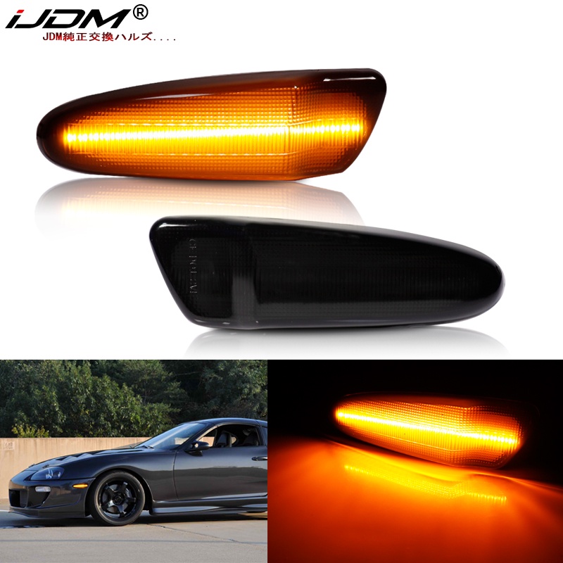 iJDM LED Bumper Side Marker Light For 1997-1998 Toyota SUPRA MK.4 For ...