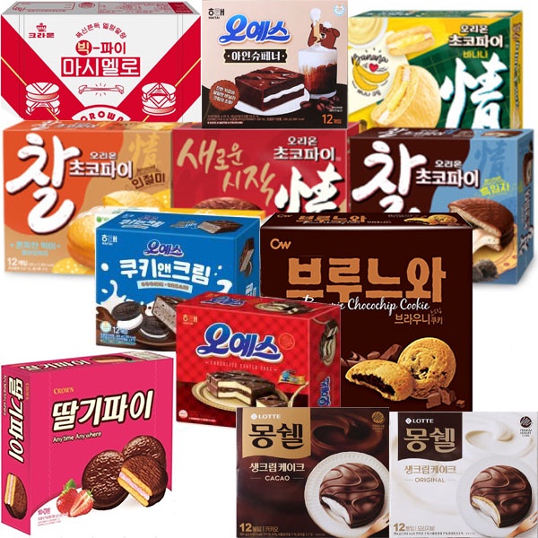 [ A collection of popular chocolate cake pie Mon Cher ] Korea Korean ...