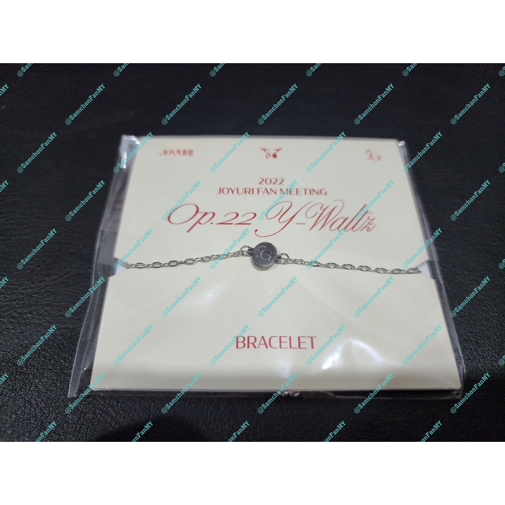 Jo Yuri Fan meeting official MD Bracelet (Design by Jo Yuri) IZONE ...