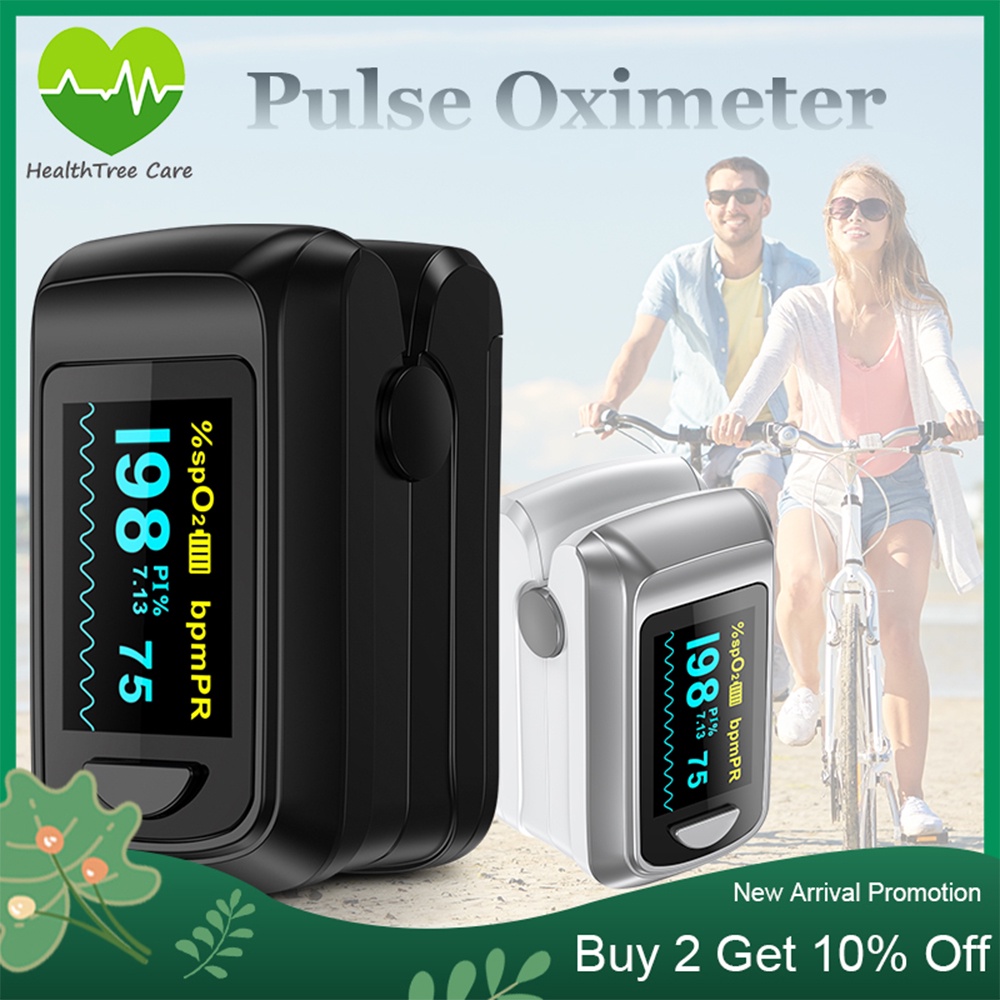 HealthTree Care Medical Finger Pulse Oximeter Blood Oxygen Saturation ...