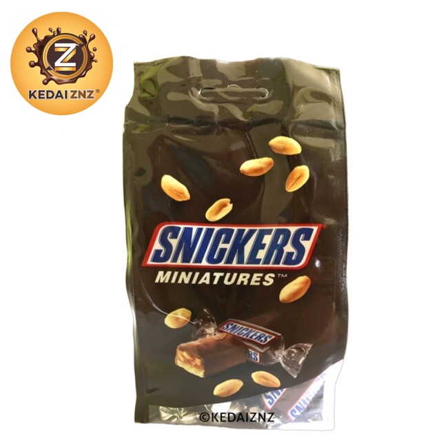 Chocolate SNICKERS Miniatures Bag 150g Coklat | Shopee Malaysia