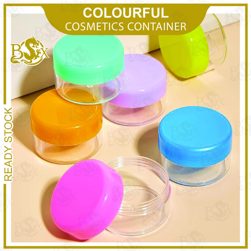 Round Cosmetic Jar Kosmetik Jar 3g 5g 10g Cosmetic Small Container ...