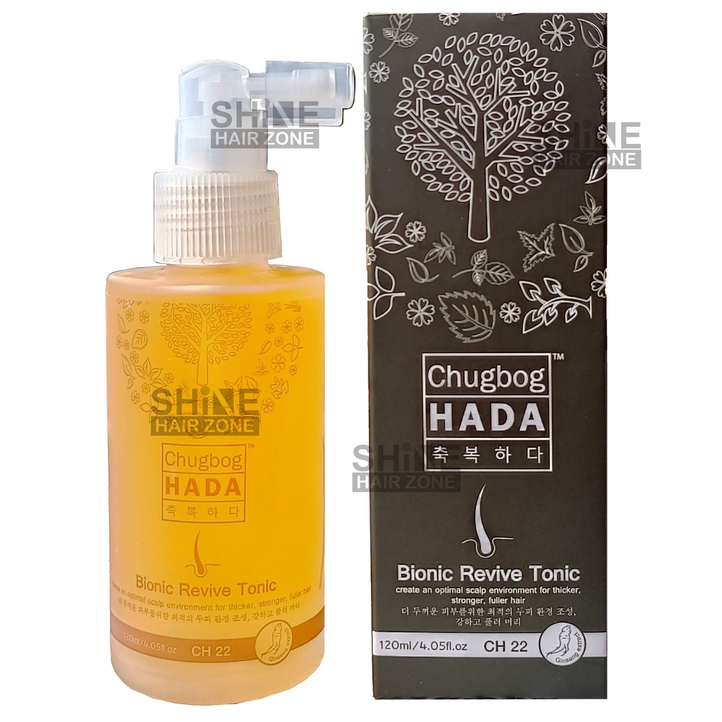 Chugbog HADA BIONIC Revive Hair Tonic Ginseng Extract 120ml prevent hair loss scalp care rambut ...