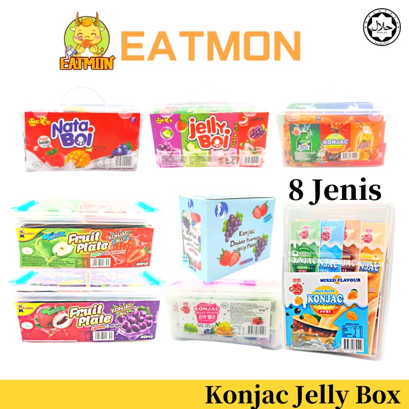 [EATMON] Halal Certified Konjac Double Flavour Jelly/Nata Boi/Jelly Boi ...