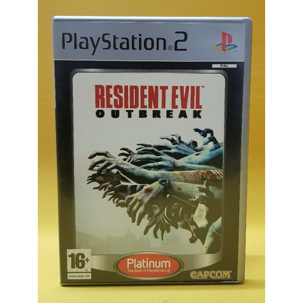 🔥RESIDENT EVIL OUTBREAK🔥 PLATINUM EDITION PS2 | Shopee Malaysia