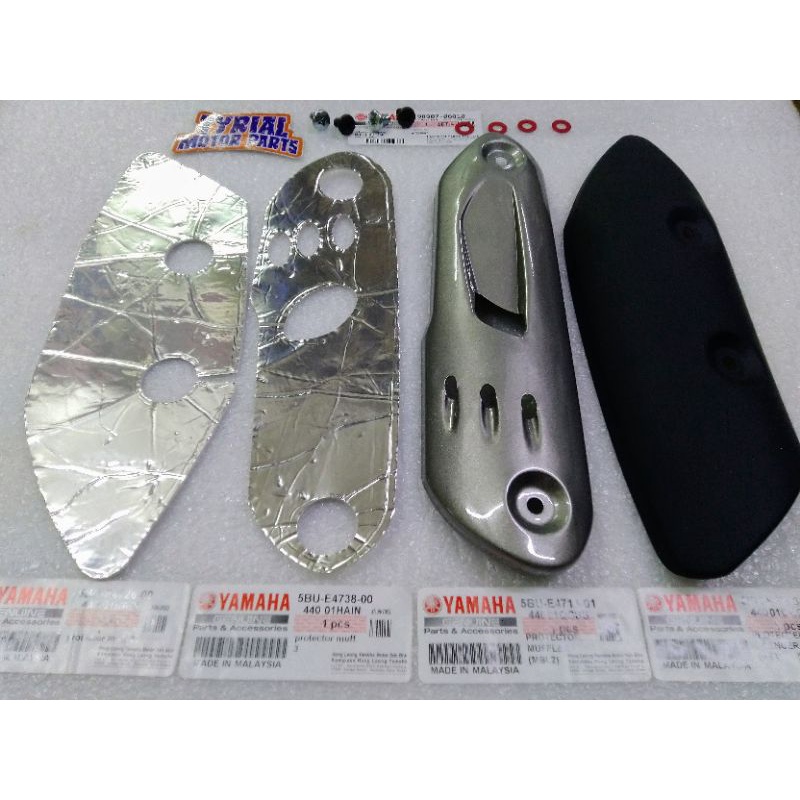 🧰 COMBO 💯 ORIGINAL YAMAHA SET COVER EKZOS YAMAHA 125Z 125ZR | Shopee ...
