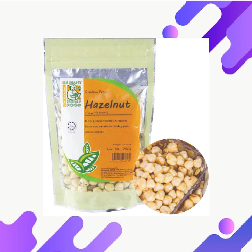 Radiant - Gluten Free Hazelnut 200g | Shopee Malaysia