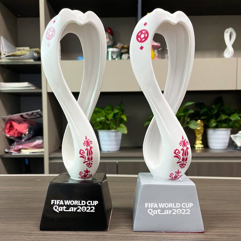 Estar FIFA World Cup Qatar 2022 3D emblem mascot Laeeb Ornaments 27cm ...