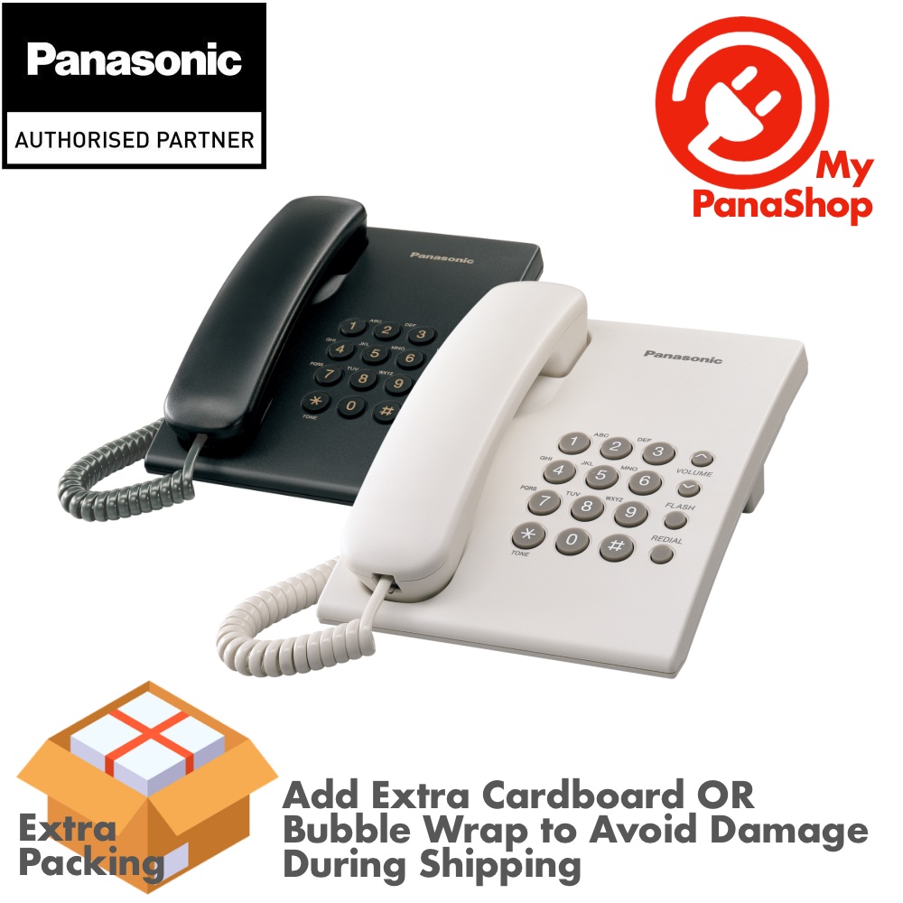 Panasonic Single Line Phone Set KX-TS500ML/KX-TS500 | Shopee Malaysia