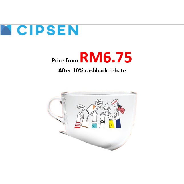 Colgate Merdeka Glass Mug | Ins Style | Shopee Malaysia