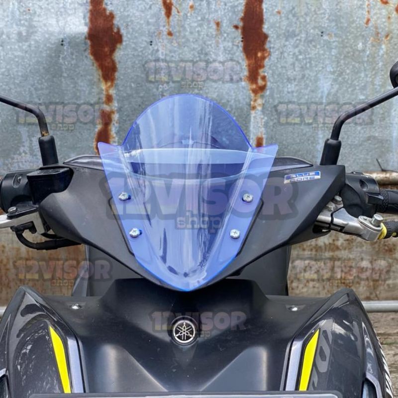 Windshield Aerox sporty v2 new. Aerox sporty v2 jenong Visor | Shopee ...