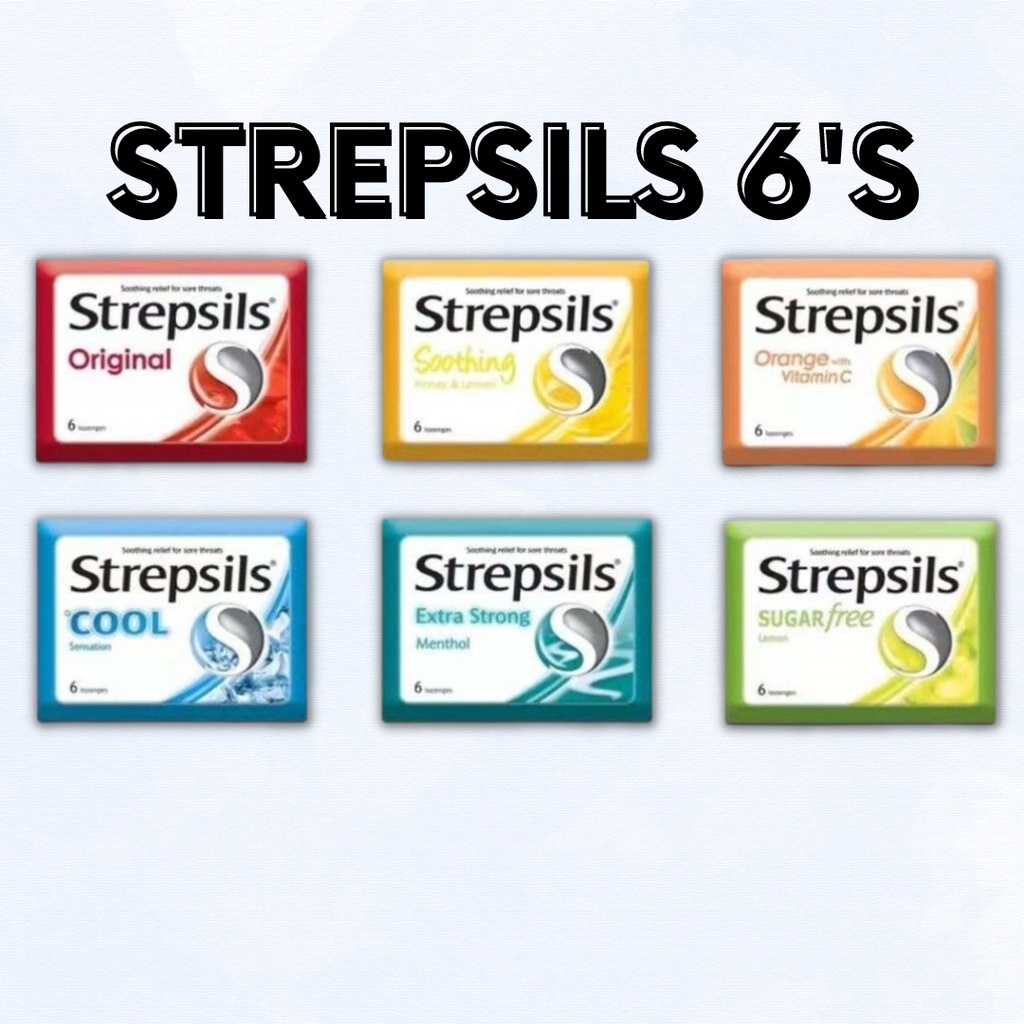 Strepsils Soothing Sore Throat Lozenges 6's/packet | Shopee Malaysia