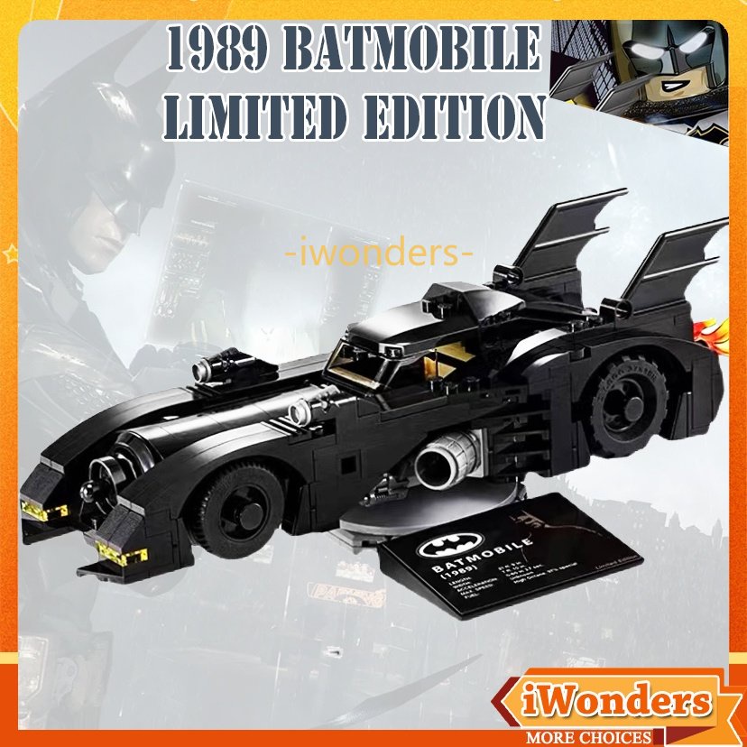 Batman Limited Edition 1989 Classic Batmobile Toy 40433 Speed Racing ...
