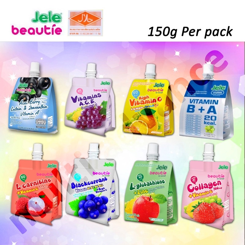 (READY STOCK) (HALAL) Jele Beautie Thailand Jelly Drinks (泰国Jelly) Exp ...
