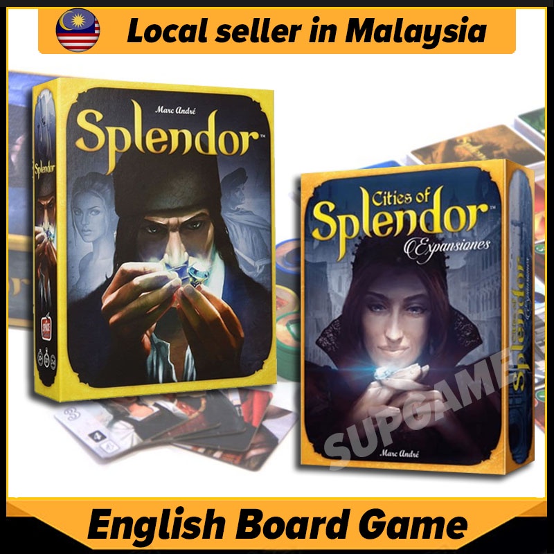 Ready Stock★★Board Game - Splendor Party Game Card Game Family Game ...
