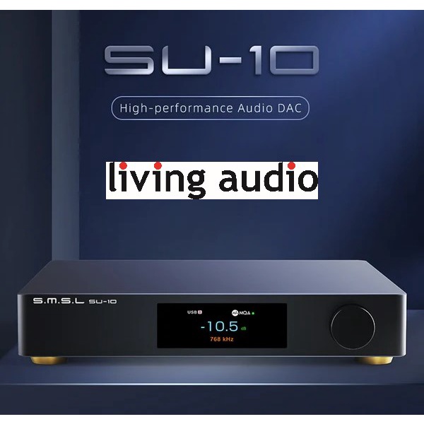 SMSL SU-10 DAC Dual ES9038PRO Decoder support MQA-CD DSD512 with Remote ...