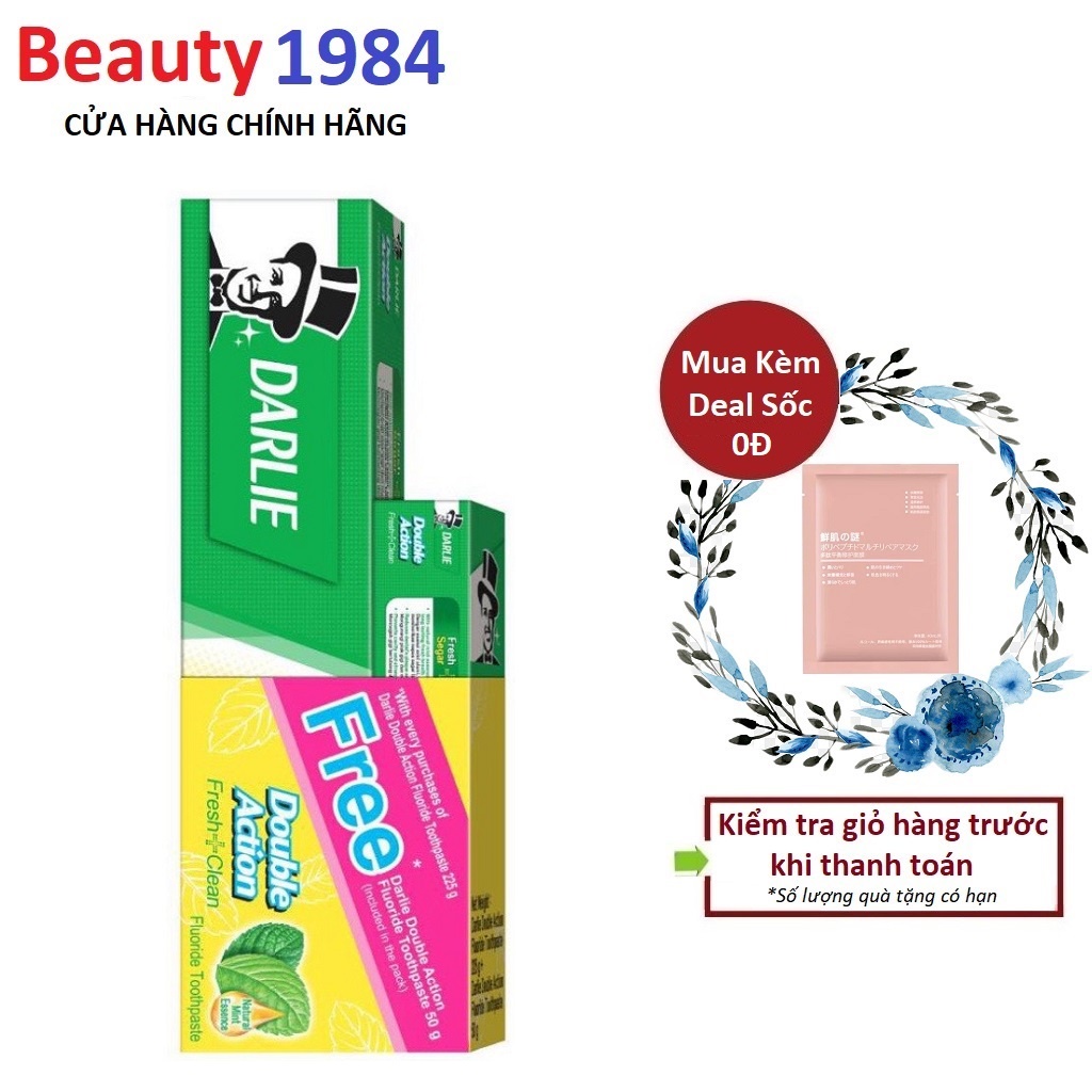 Darlie Thai Black Old Man Toothpaste 225g + 1 Free Tube of 50g | Shopee ...