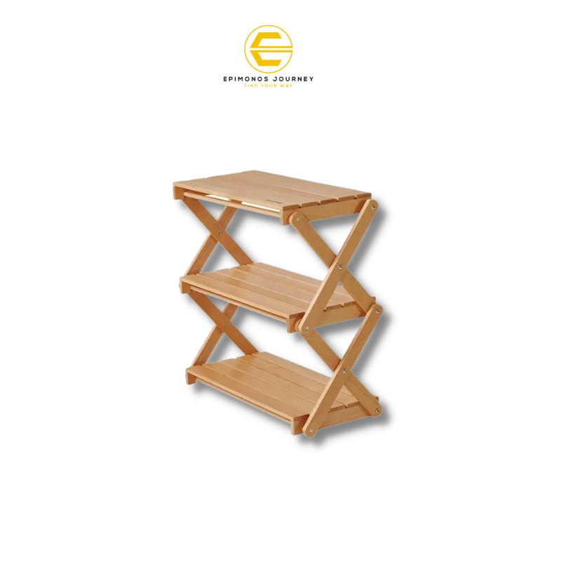 Naturehike outdoor camping portable folding tabletop rack Storage Shelf ...