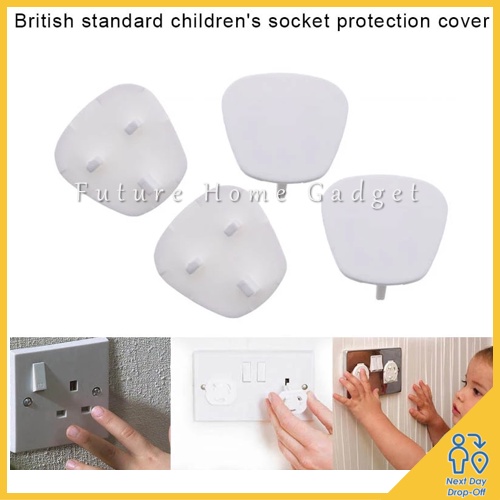 【READY STOCK】10PCS Children Baby Safety- Socket Lock Socket Plug Hole ...