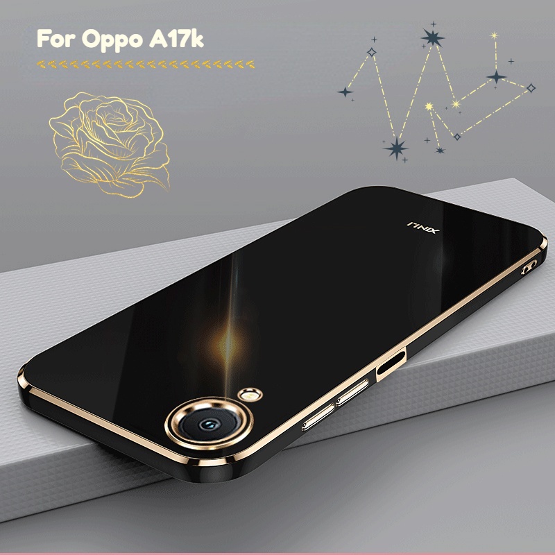 Shockproof Bumper Case For Oppo A17 A17k A 17k TPU Phone Casing Back ...