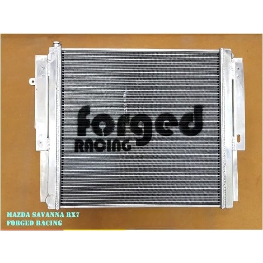 Forged Racing 2ROW Fully Aluminium Radiator Mazda Savanna RX7 FC Series ...