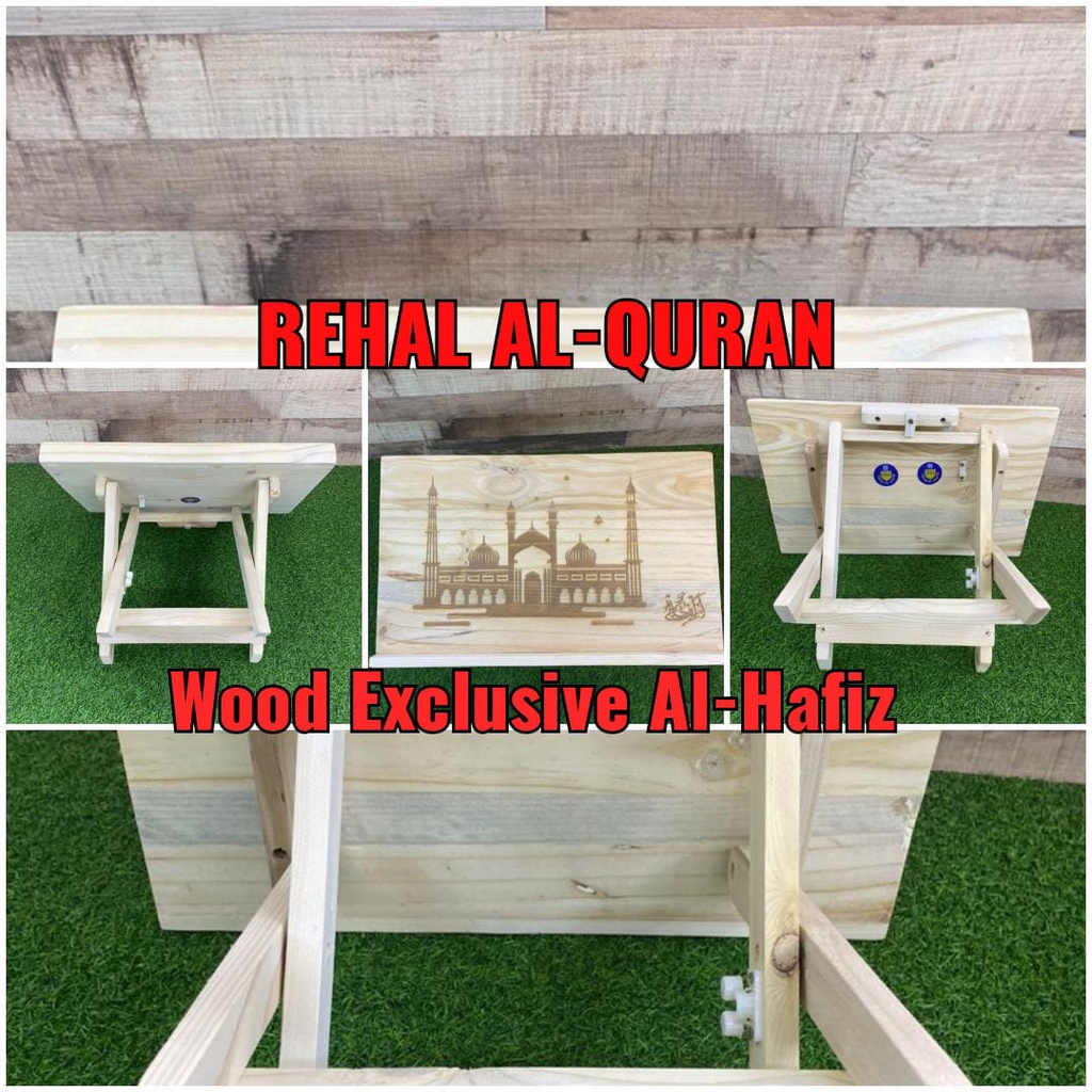 Rehal Al Quran Kayu Large rehal bercorak | Shopee Malaysia