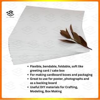 10pcs BOX BOARD ONE SIDE WHITE COATED & GREY BACK A2/ A3/ A4/ A5 WITH 270g/ 350g/ 450g | Shopee ...