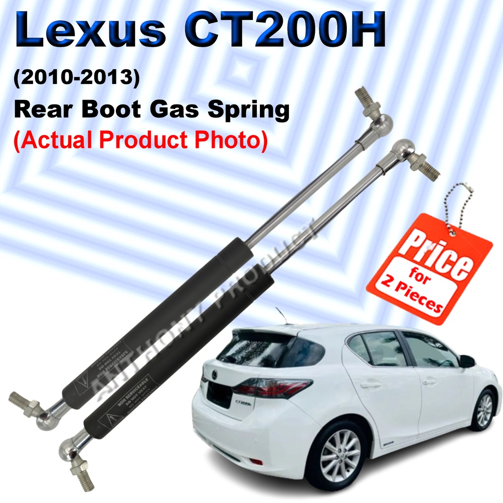 Lexus CT200H CT 200h Rear Boot Strut Lifter Gas Spring Lift Support ...