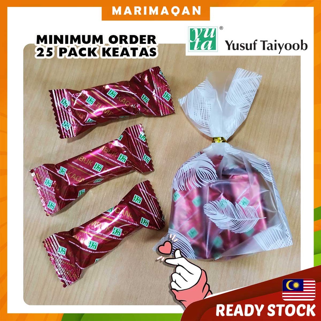 Kacang Tumbuk Peanut Candy YUTA YUSUF TAIYOOB Doorgift Murah Coklat ...