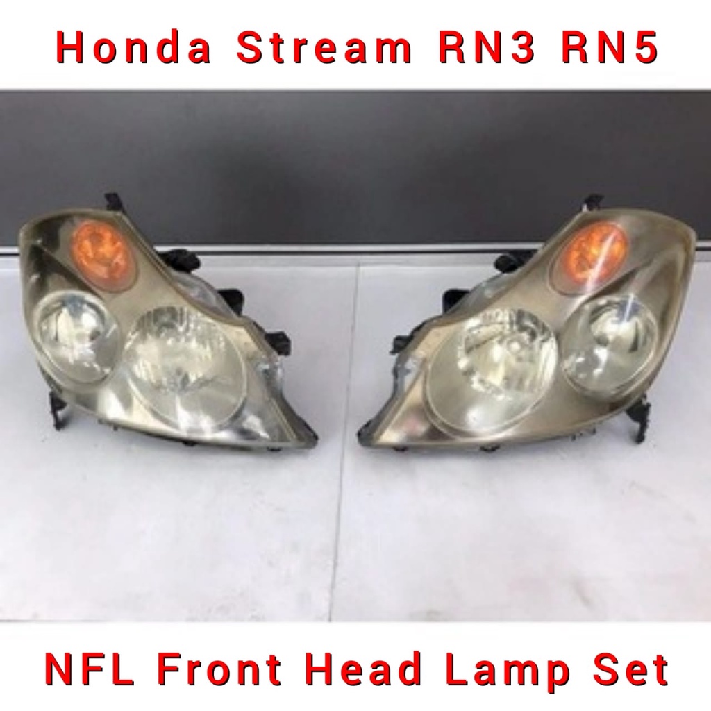 Honda Stream RN3 RN5 NFL HID Head Lamp 2003-2006 Years / Lampu Depan ...