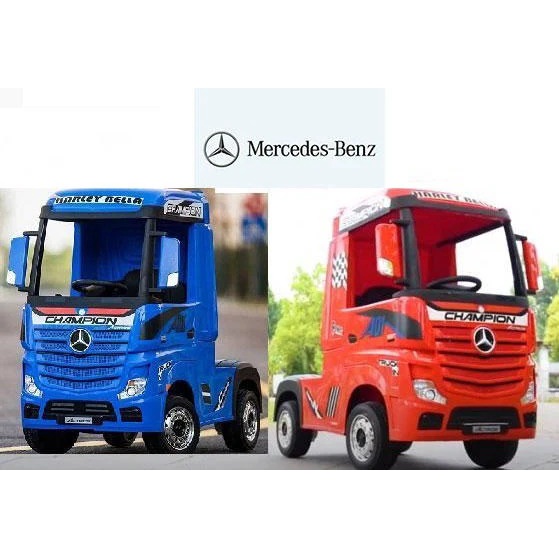 ️Fast Shipping ️ Kids Ride On Mercedes Benz Actros Truck With Remote Control Children 12V ...