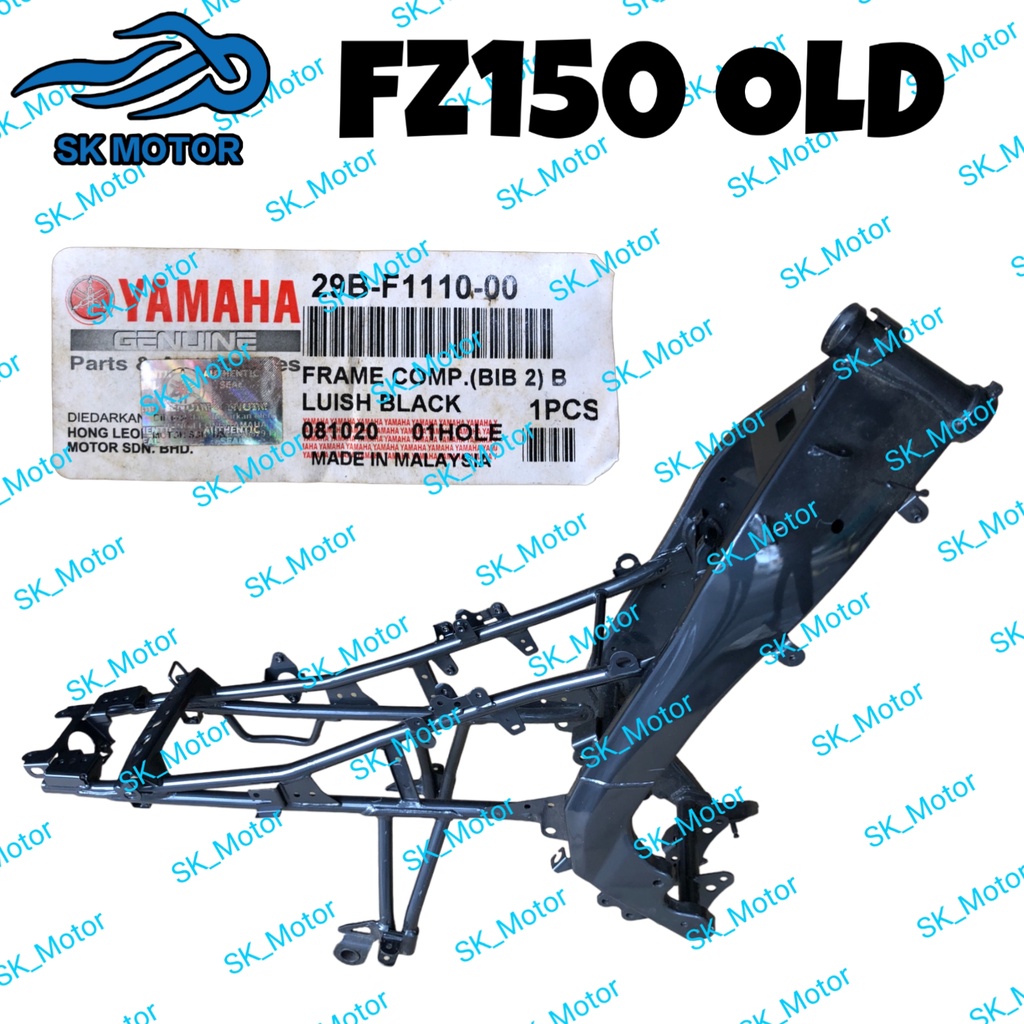 Yamaha FZ150 FZ 150 V1 OLD Original Frame Body Frame Chassis Tulang ...