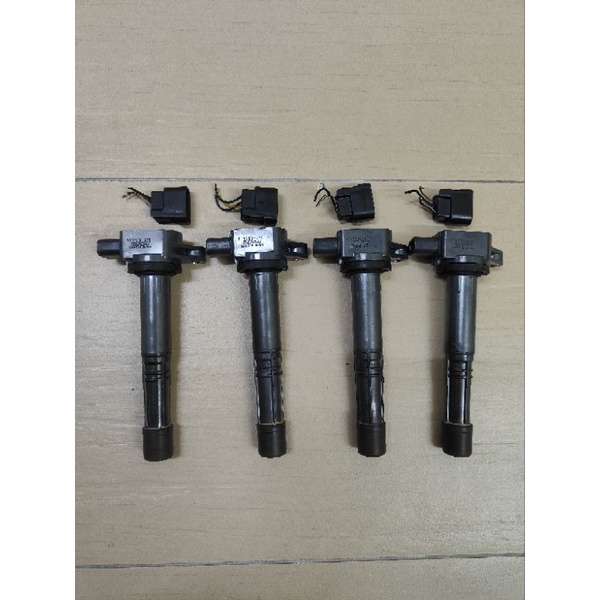HONDA K20 K24 DENSO IGNITION PLUG COIL WITH SOCKET SET 4PCS | Shopee ...
