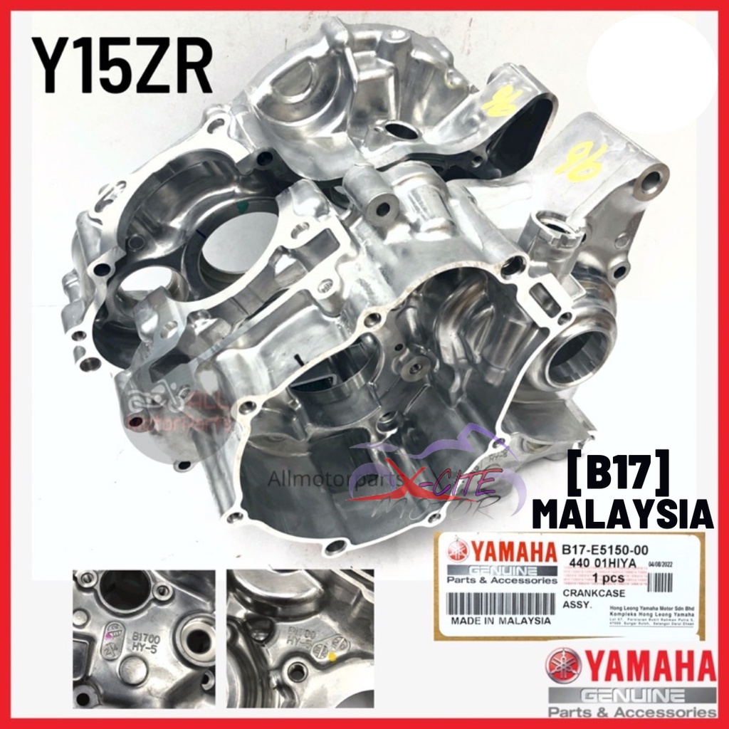 [100% ORI] Y15 Y15Z YSUKU V1 V2 B17 E5150 CRANKCASE CRANK CASE ASSY ENGINE COVER TUDUNG HLY ...