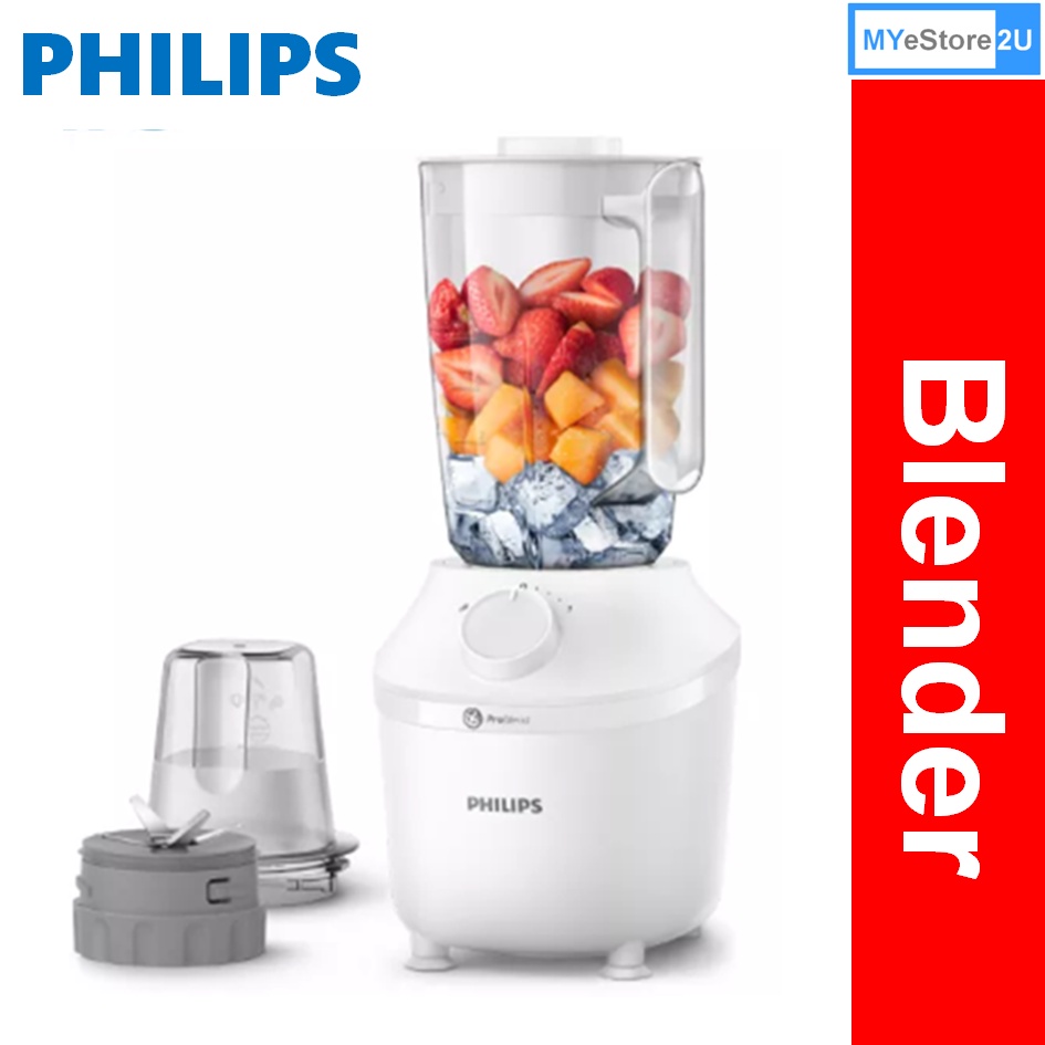 Philips Blender 1L (HR2041) Pengisar Dapur Daily Collection (Jar + Dry ...