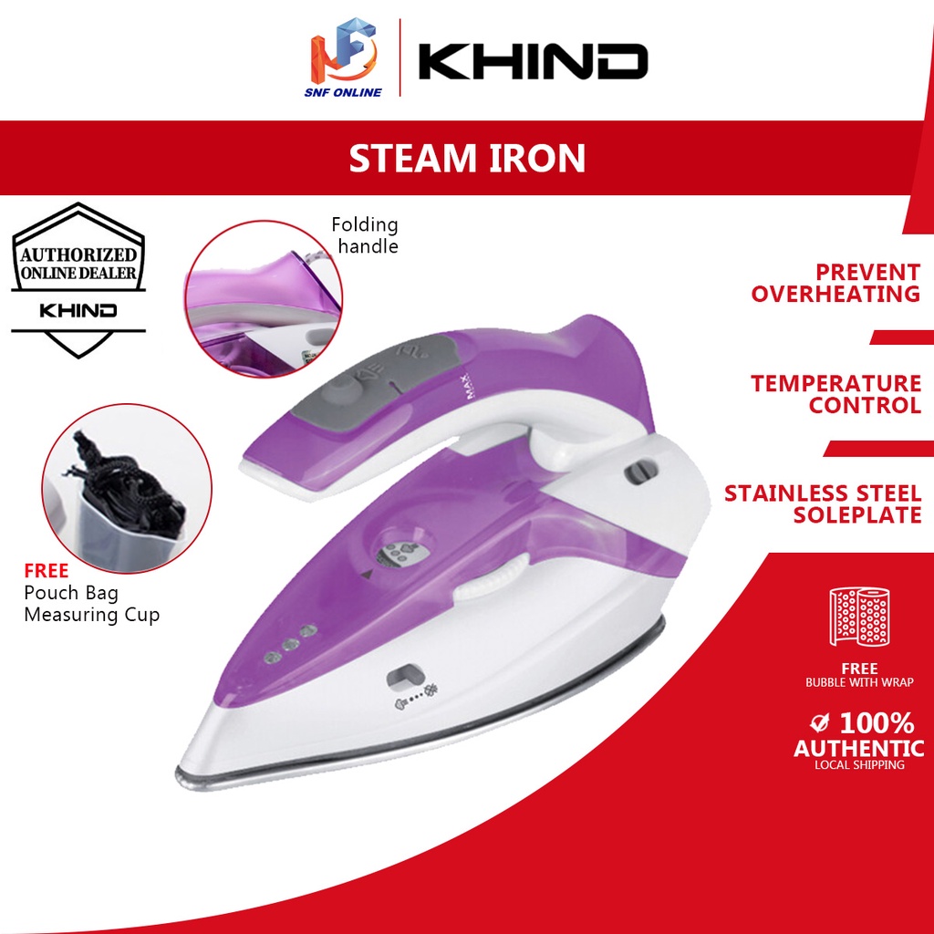 Khind Electric Steam Iron EI228T | Shopee Malaysia