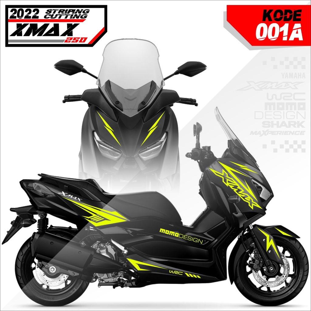 Striping Sticker cutting YAMAHA XMAX 250 ALL YAMAHA XMAX 250 Code 001 ...