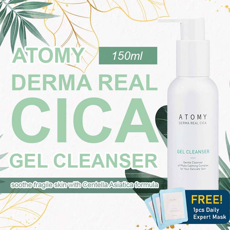 [100% Original] Korean Atomy Derma Real Cica Gel Cleanser For Sensitive ...