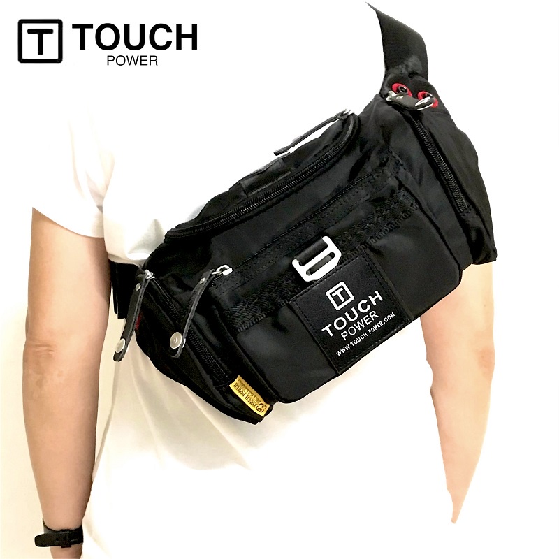 Ready Stock!! Touch Power & Tough Warrior Men Waist Pack Chest Bag ...