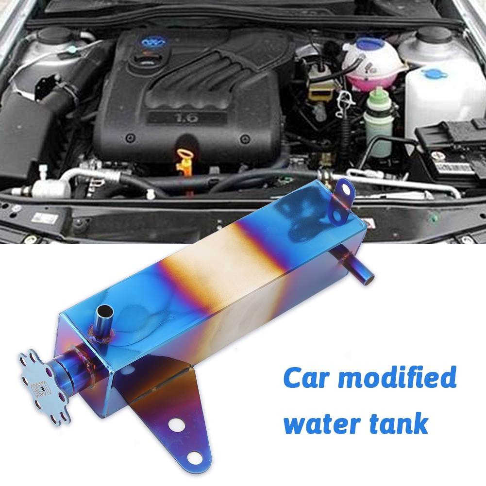 Universal Radiator Coolant Cooling Stainless Steel Catch Tank Overflow ...