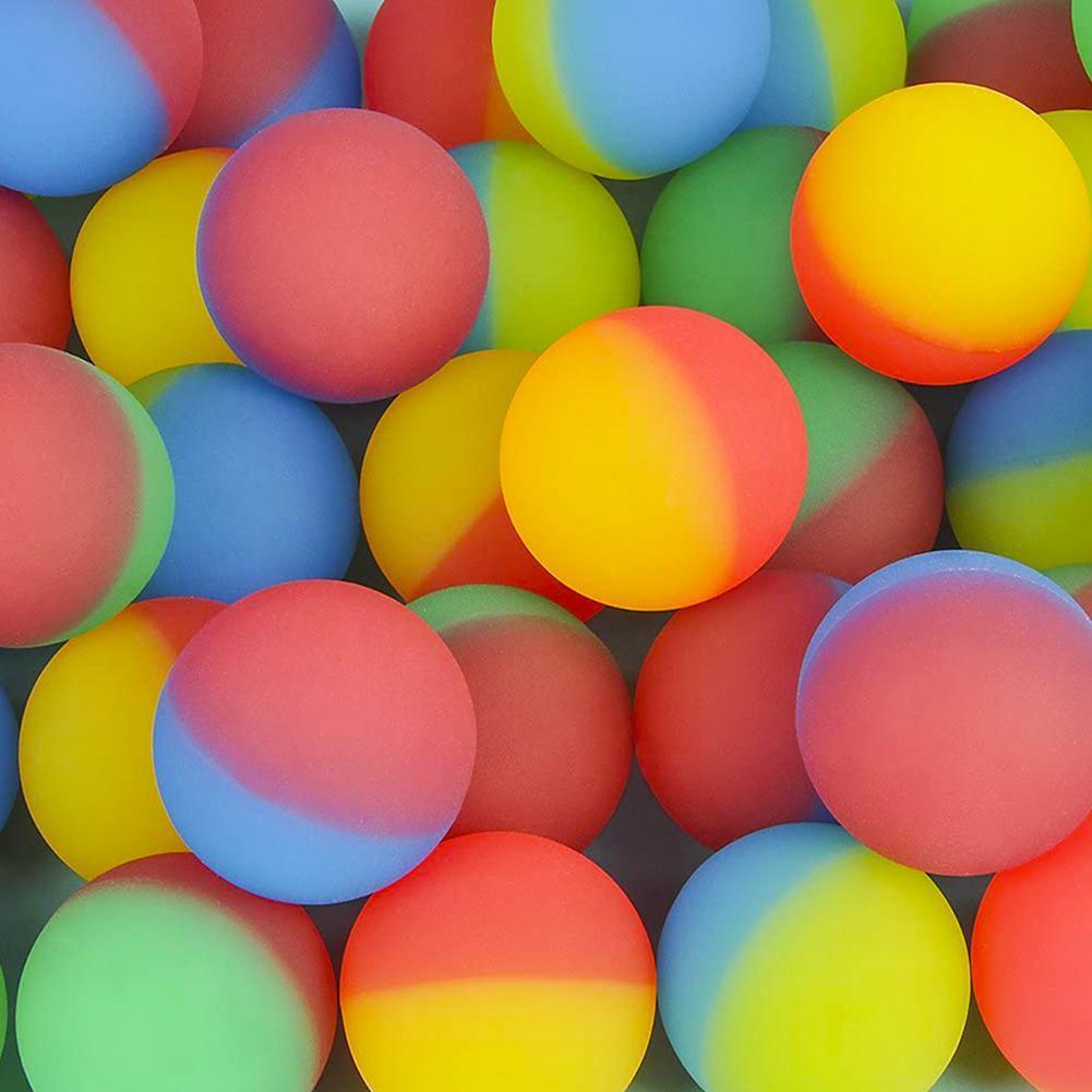 Olove Creative Solid Bouncy Ball Rubber Outdoor Bath Elastic Children's ...