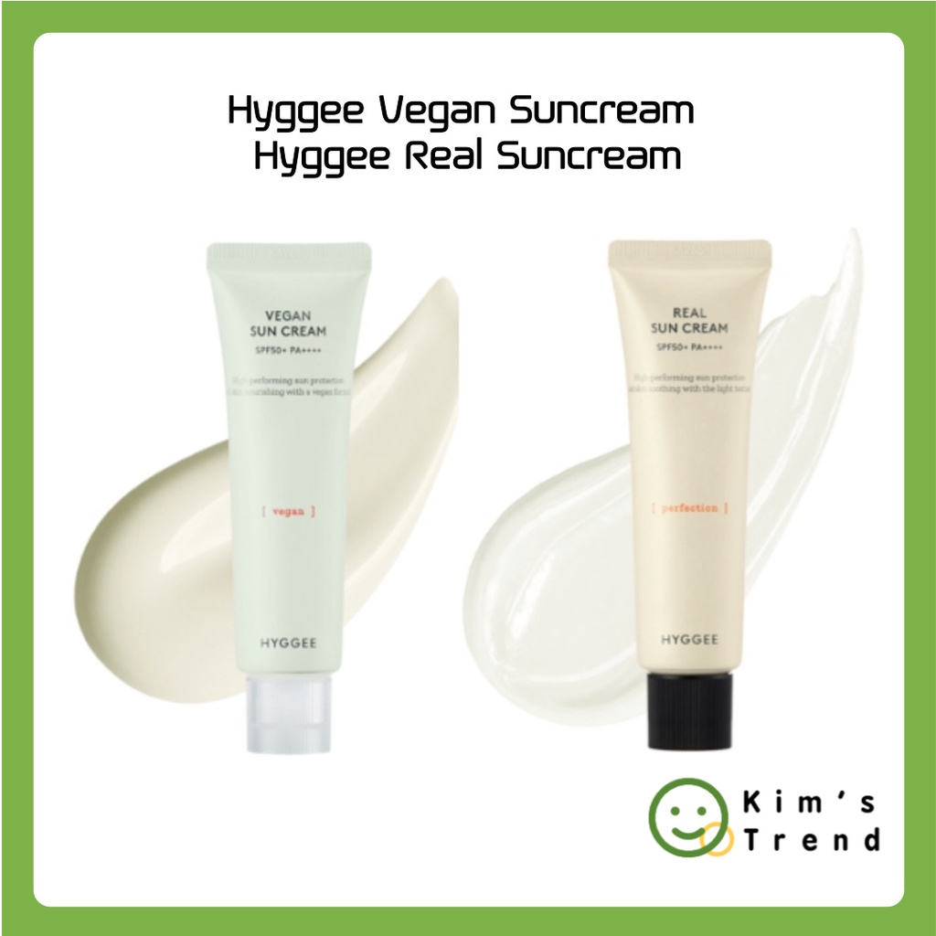 [Hyggee] Vegan Suncream SPF50+ PA++++ (50ml) / Real Suncream SPF50+ PA ...